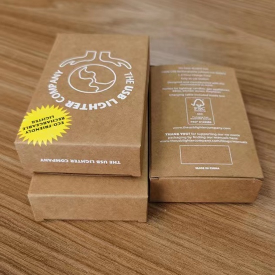 Custom Printed Kraft Paper Box